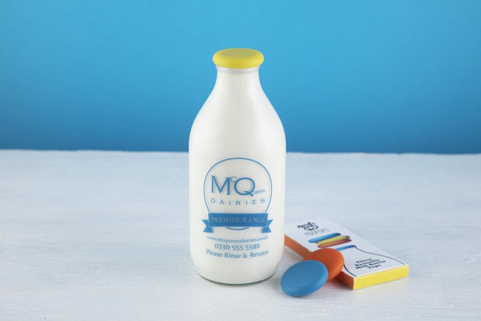 Moopops Tops Reusable lids - McQueens Dairies