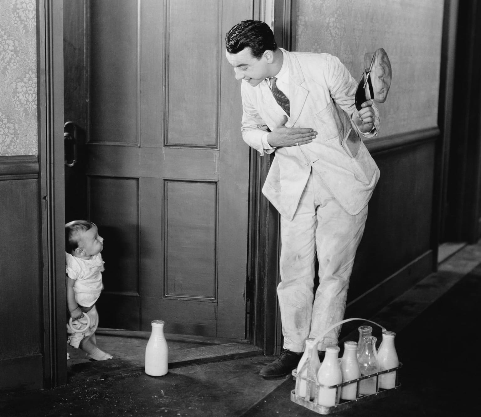 The Return of the Milkman in 2020 - McQueens Dairies