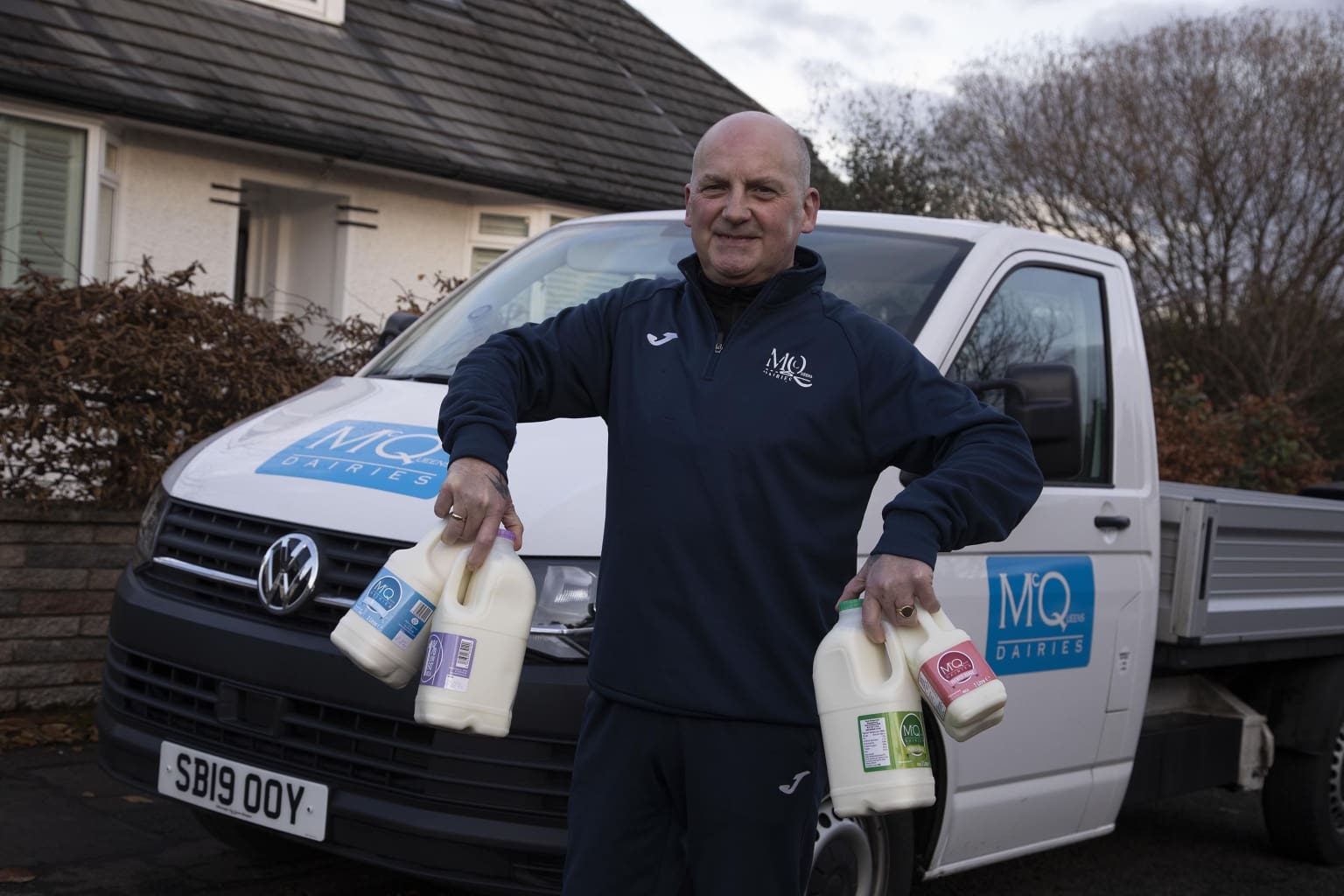 Local milkman delivery with McQueens Dairies - McQueens Dairies