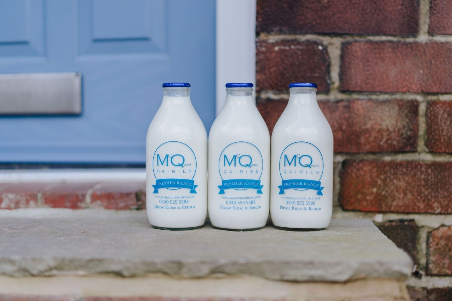 Local milkman delivery with McQueens Dairies - McQueens Dairies