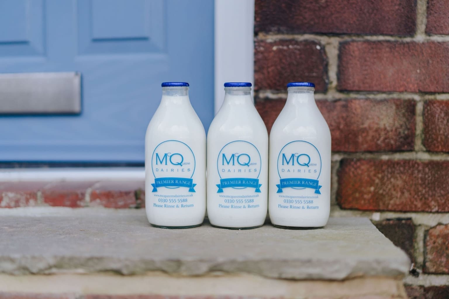 Local milkman delivery with McQueens Dairies - McQueens Dairies