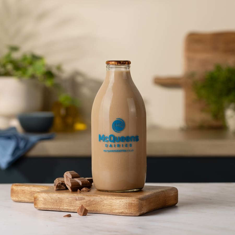 Pint Of Chocolate Milk CHOCOLATE MILK Kreider Farms